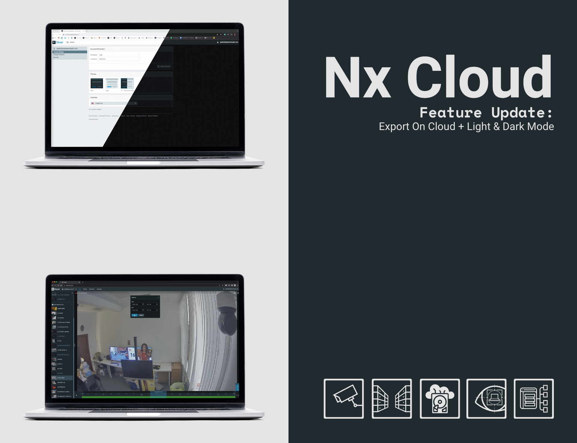 Nx Cloud Update Brings Two New Features - Network Optix